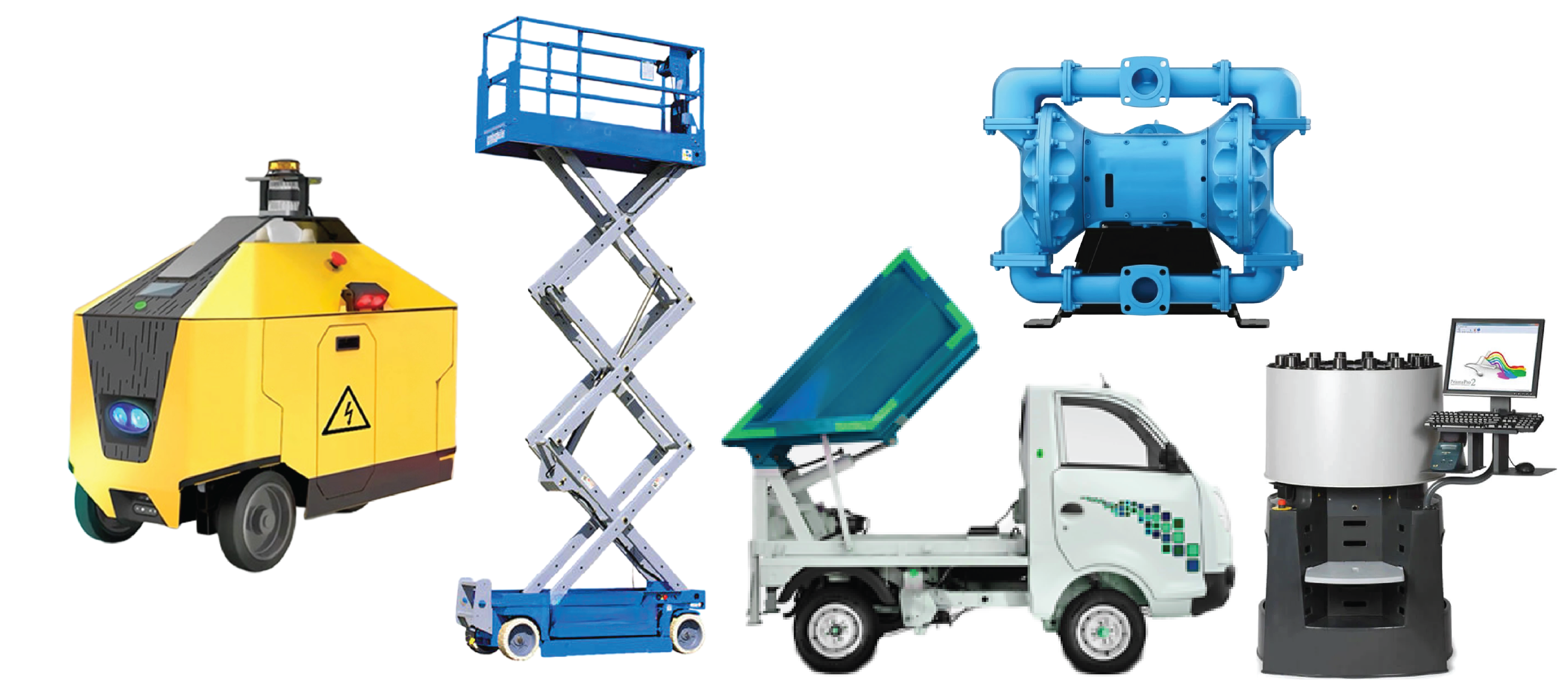 Material Handling , Actuators, AGV & BLDC Solutions | Mecwin